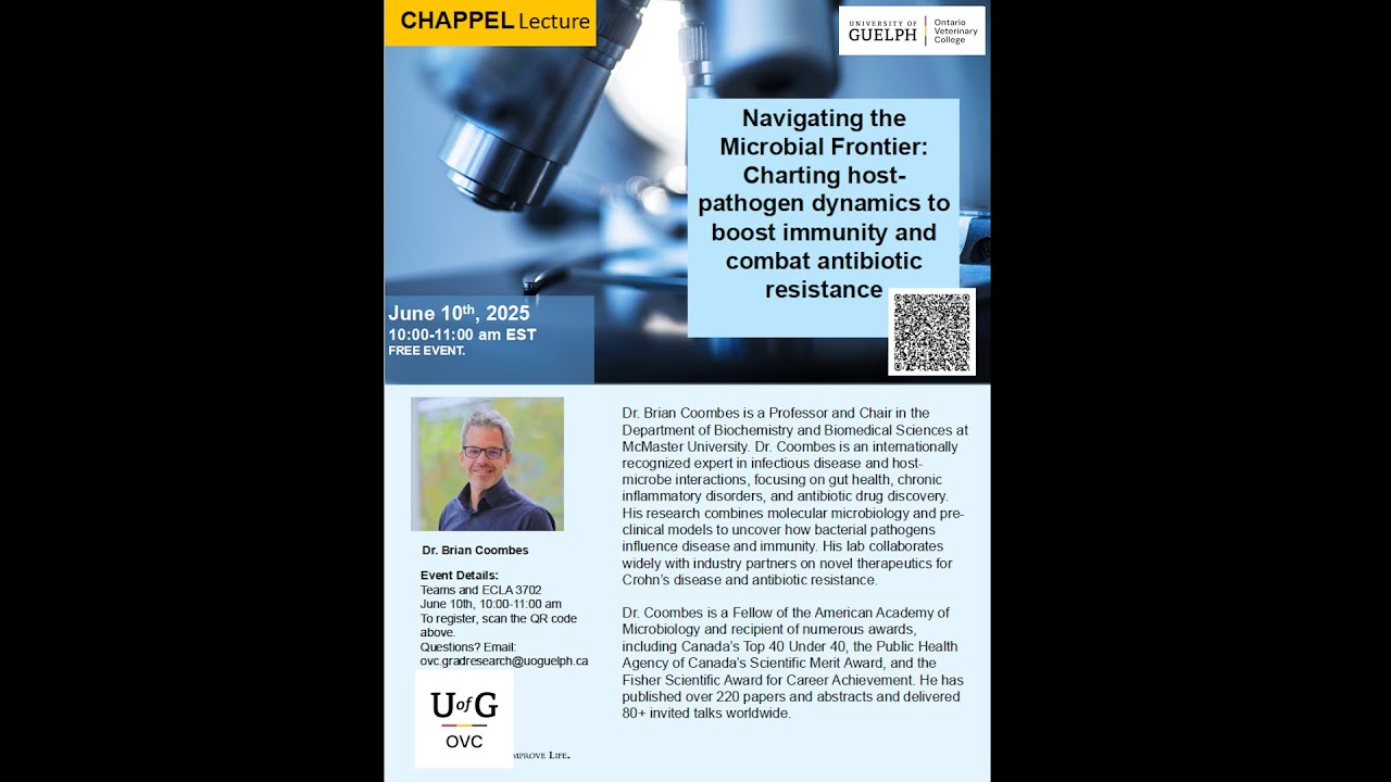 CHAPPEL Lecture with Dr. Brian Coombes June 10 2025 - YouTube
