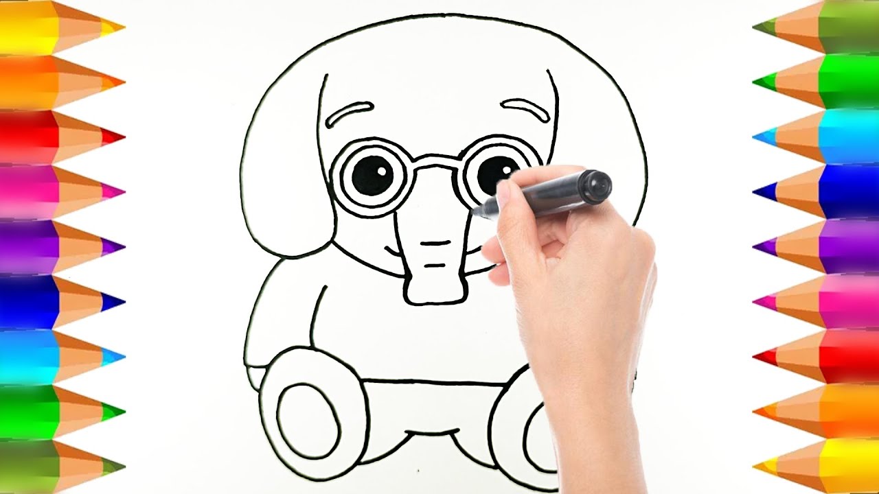 Cómo dibujar a Nesho de Plim Plim | Dibujos para niños - YouTube