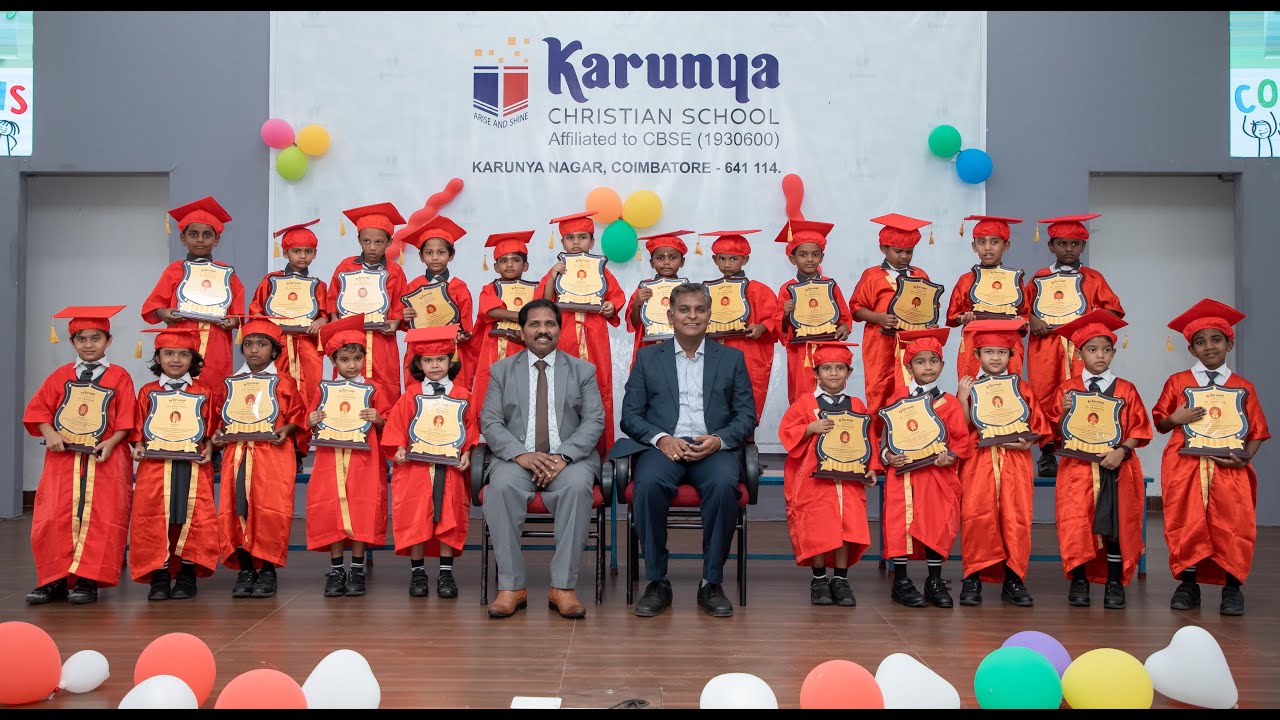 KARUNYA CHRISTIAN SCHOOL - KINDERGARTEN GRADUATION, 2022-23 - YouTube