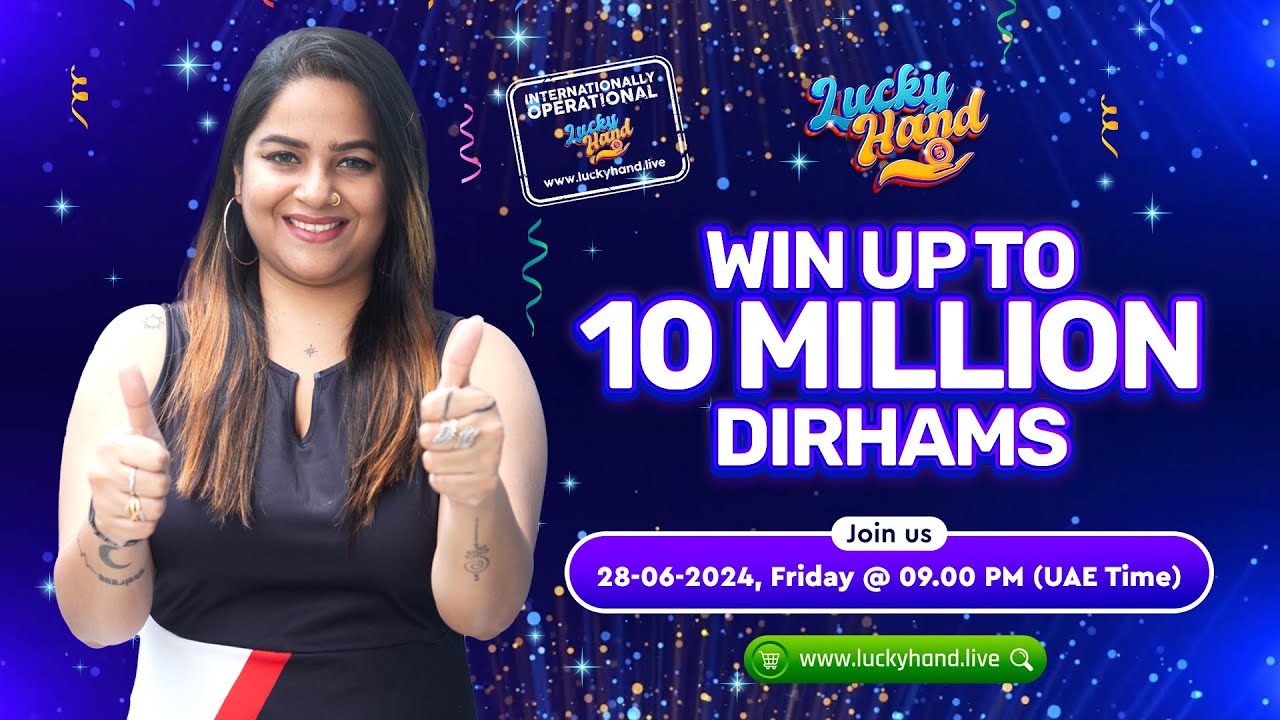 Lucky Hand Friday's Millionaire Draw No. 30 | 28 June 2024 #luckyhand ...