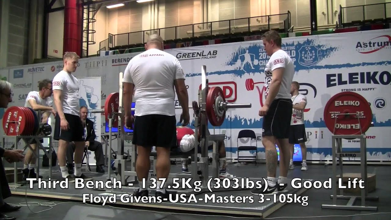 Floyd Givens at the 2015 IPF Classic World Championship - YouTube