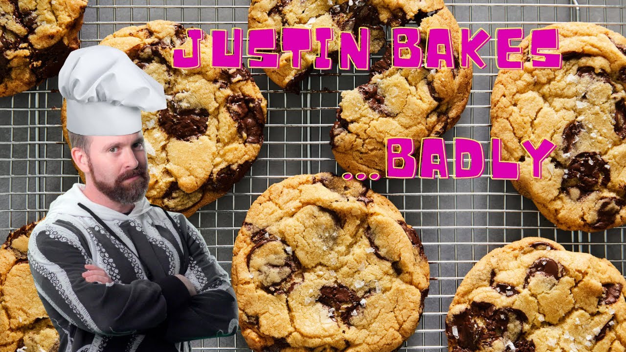 Justin's attempt at making cookies - YouTube