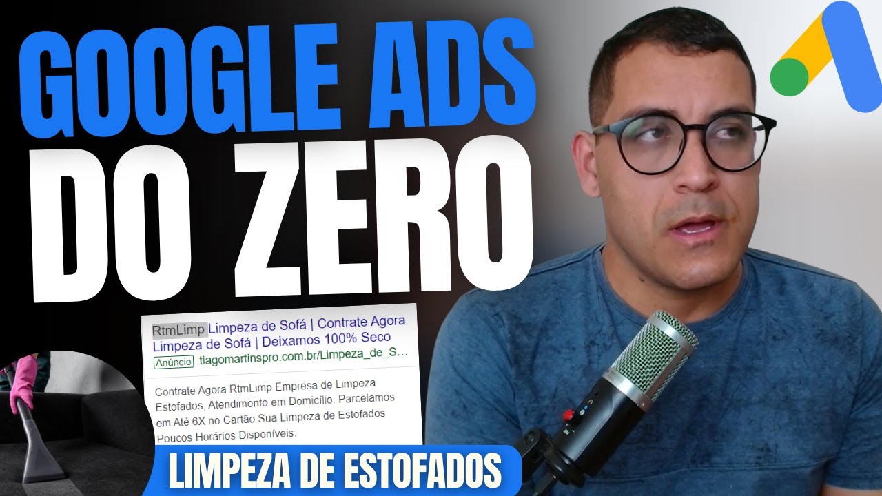 Como Funcinar Vender Limpeza de estofados pelo Google Ads do Zero - YouTube