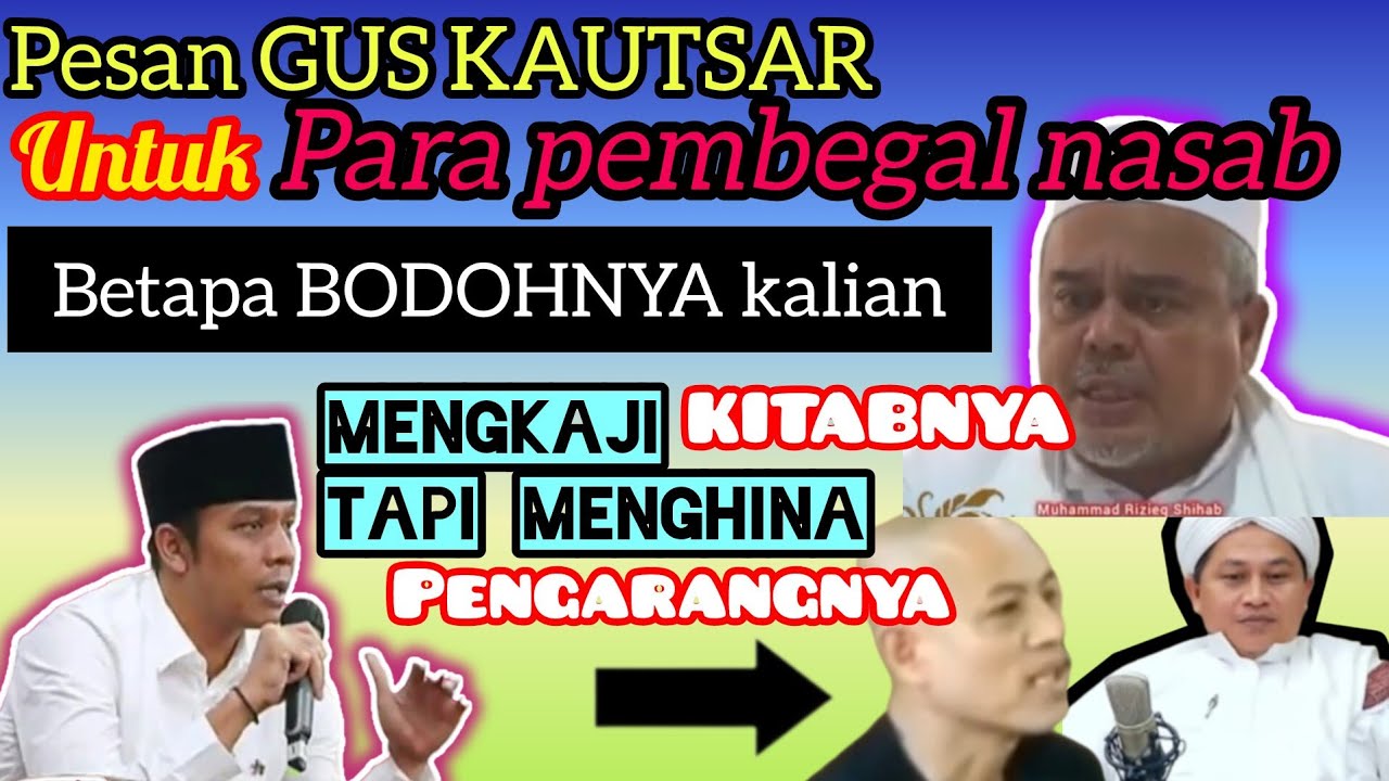 Ngeri! habib rizik tantang imad plered untuk survei NASAB BA'ALAWI ...