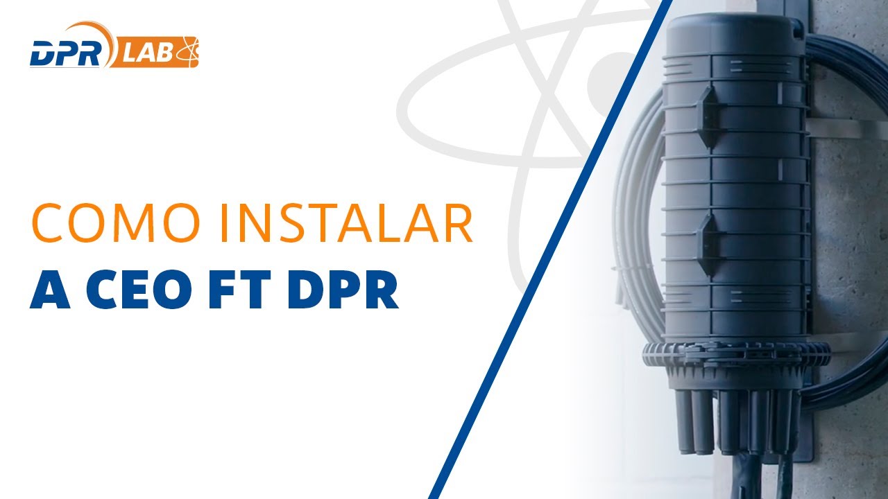 DPR Lab - Como Instalar uma Caixa de Emenda Fechamento Termocontrátil ...