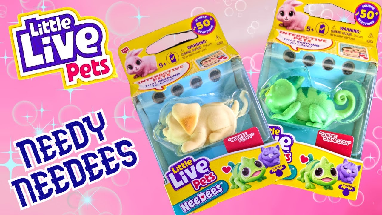 Little Live Pets - NeeDees | Interactive Wearable Pets! | Adult ...