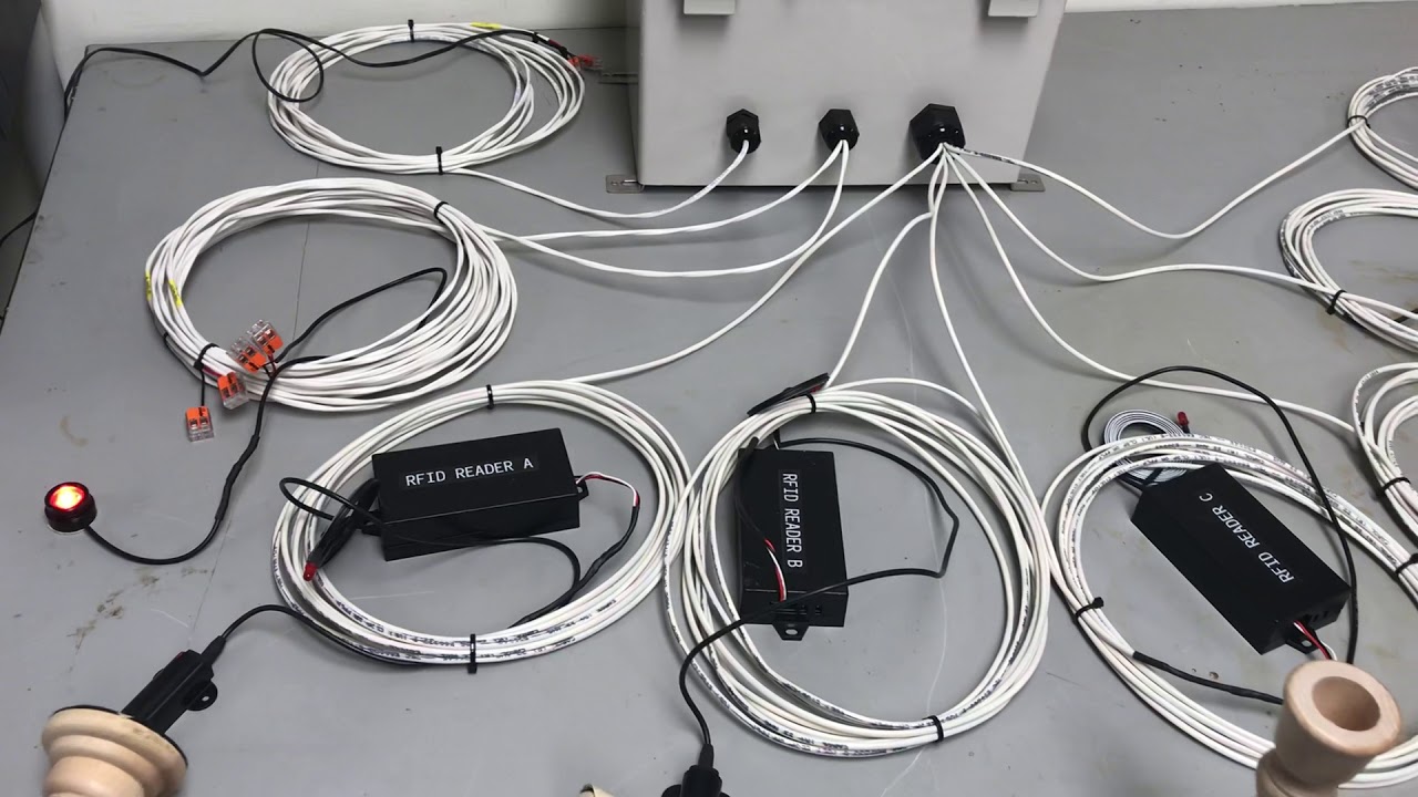 6 candle rfid game - YouTube