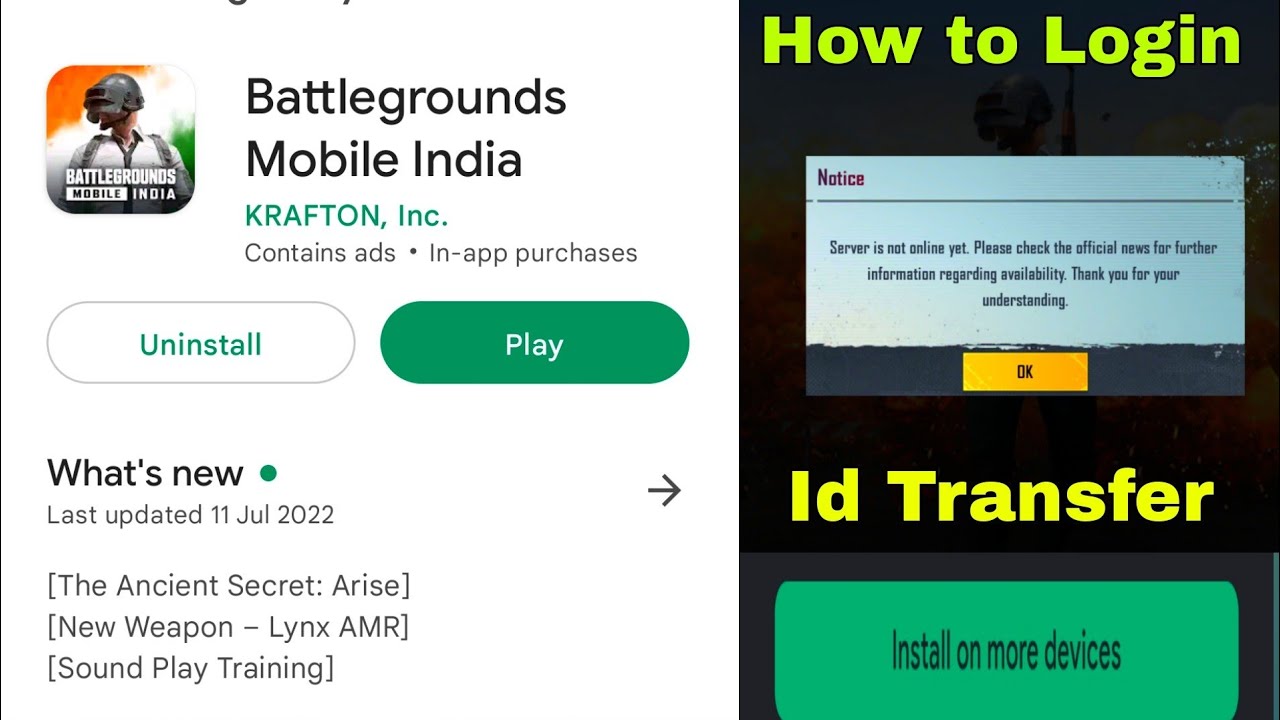 How to update BGMI 2.6 || How to login in new BGMI || Data Transfer ...