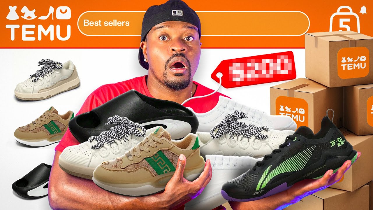 I Bought The MOST EXPENSIVE Shoes From TEMU…I Was SHOCKED! - YouTube