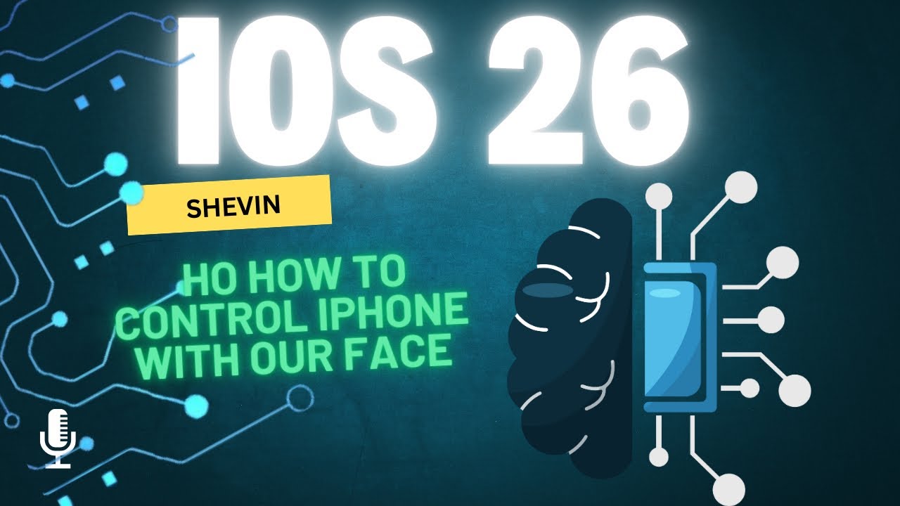 The new technique of iOS 26 how to control phone with your face - YouTube