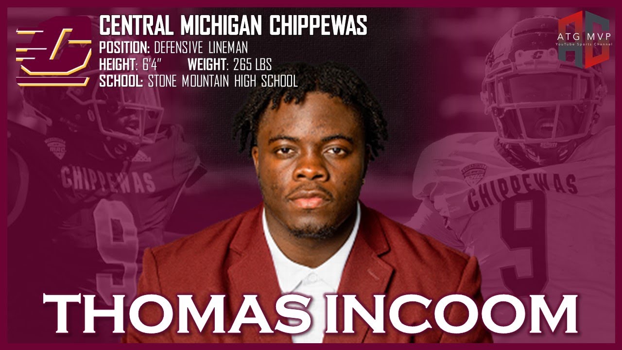 CENTRAL MICHIGAN CHIPPEWAS: Thomas Incoom ᴴᴰ - YouTube