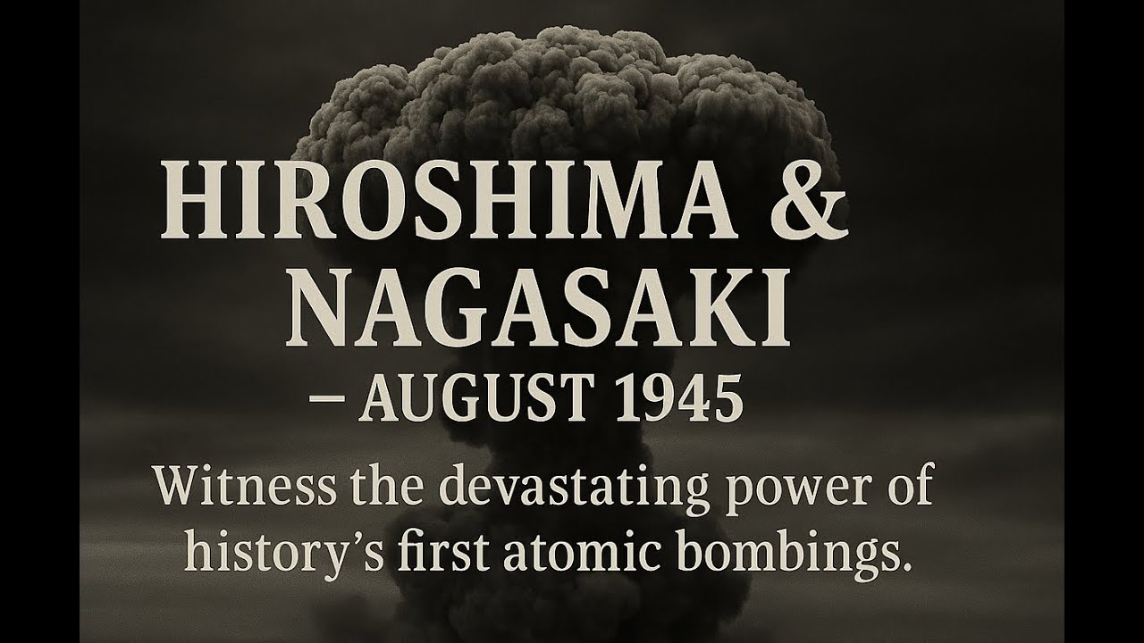 Hiroshima & Nagasaki: The Atomic Aftermath | Rare 1945 Footage - YouTube