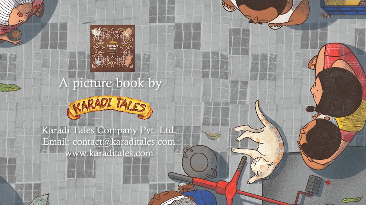 Keshav's Kolam | Children's Picture Book | Karadi Tales - YouTube