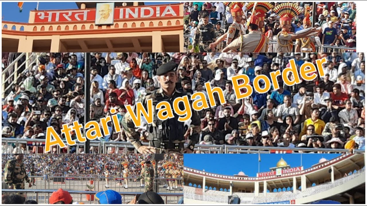 Attari–Wagah border ceremony - Beating Retreat - Amritsar - YouTube