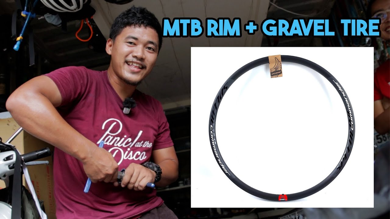 Speedone Commander Rims Review at Kakabitan ng Gravel Tires - YouTube