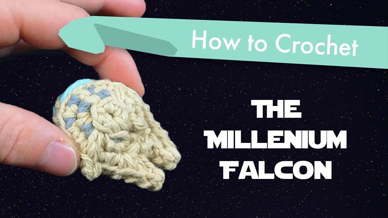 How to Crochet the Millenium Falcon || Star Wars Amigurumi Pattern ...