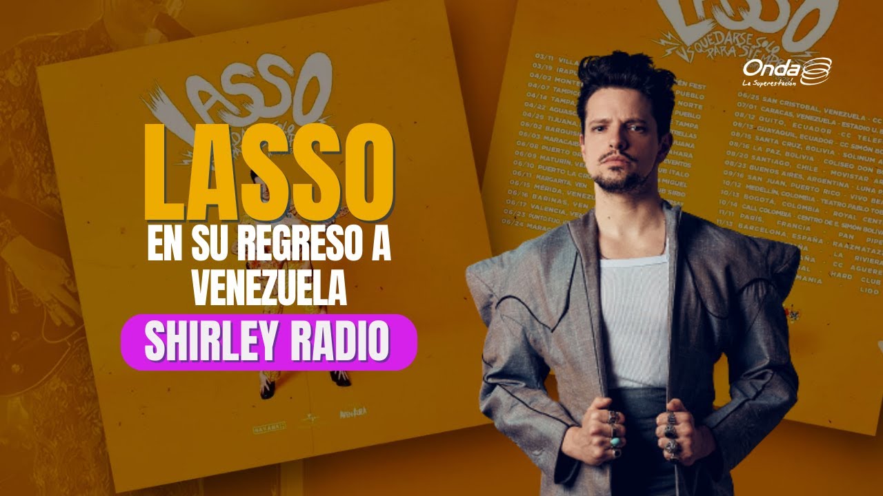 Shirley Radio entrevista en exclusiva a Lasso en su regreso a Venezuela ...