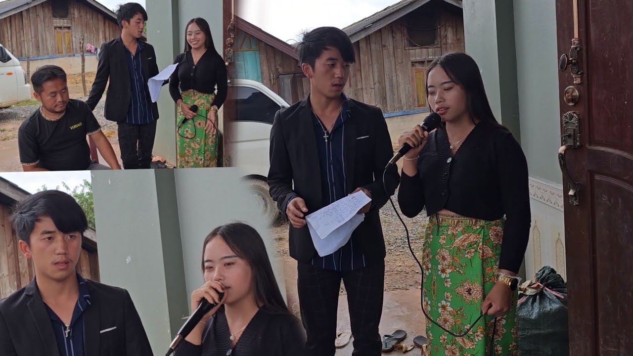 Me ntxhai kaj siab thiab tub li lo hu nkauj ua kes nawb/26/9/ 2023 - YouTube