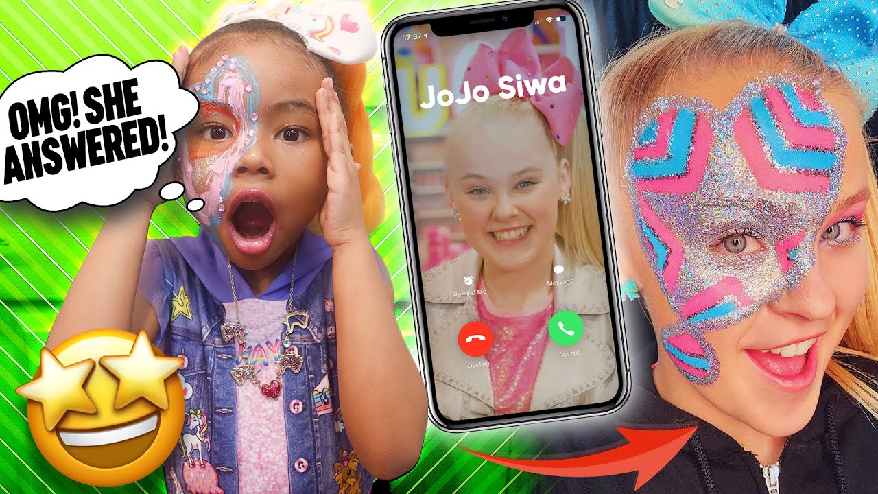 PRANK CALLING JOJO SIWA | AVA TRANSFORMS INTO JOJO SIWA | I TURNED INTO ...