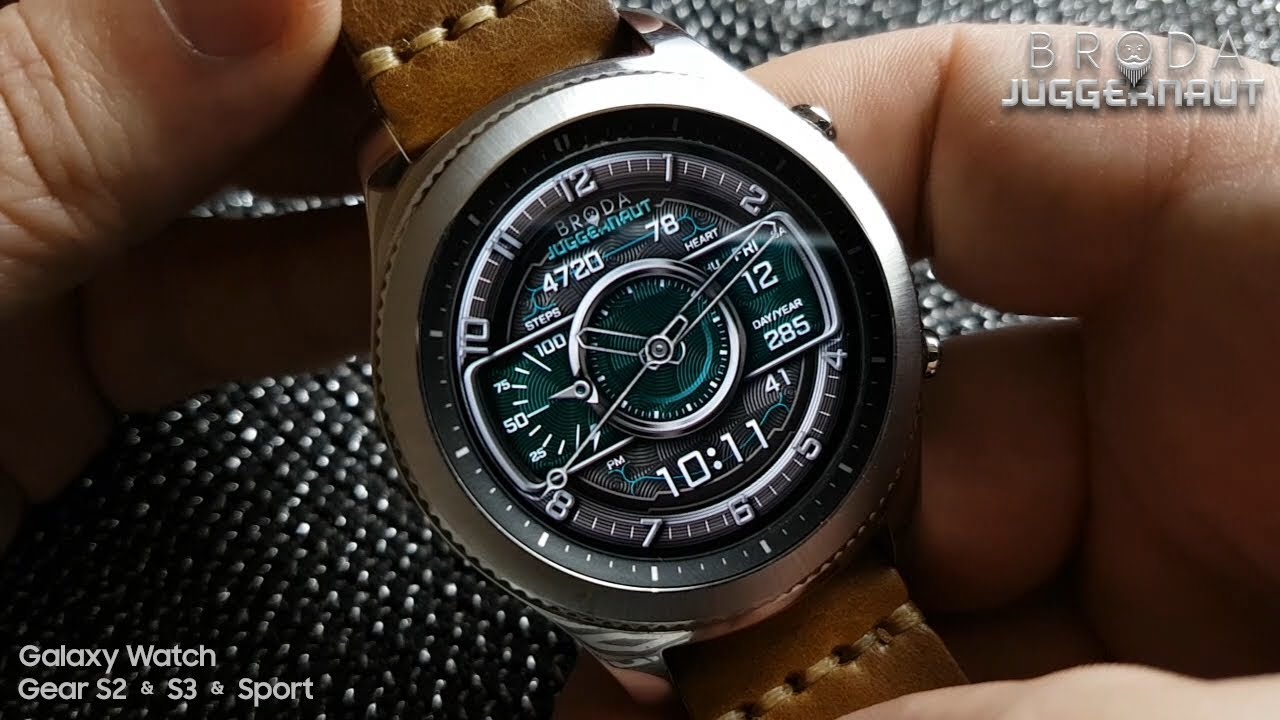 Broda Juggernaut for Samsung Galaxy Watch & Gear - YouTube