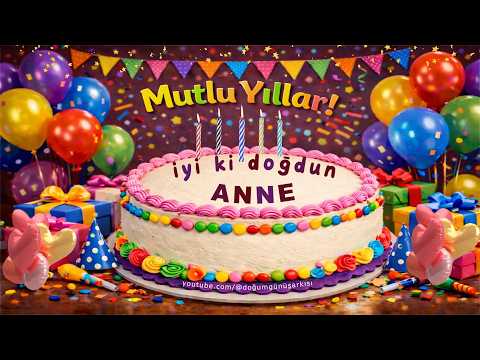 Doğum günü şarkısı Anne | Doğum Günün Kutlu Olsun Anne