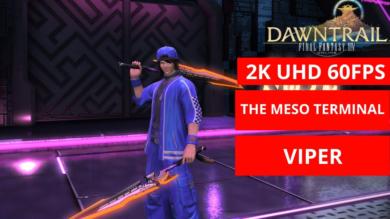 FFXIV Dawntrail: The Meso Terminal VIPER GAMEPLAY 273 [2k/MAX PRESET ...