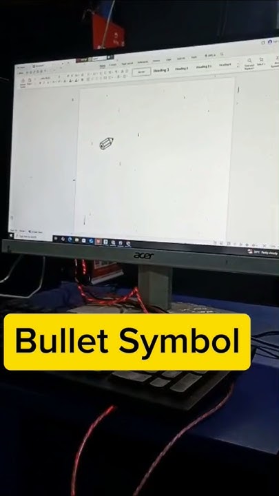 Keyboard shortcut and arrow bullet points in microsoft word #windows # ...