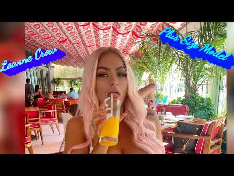 Leanne Crow Hot Plus Size Model & Curvy Model