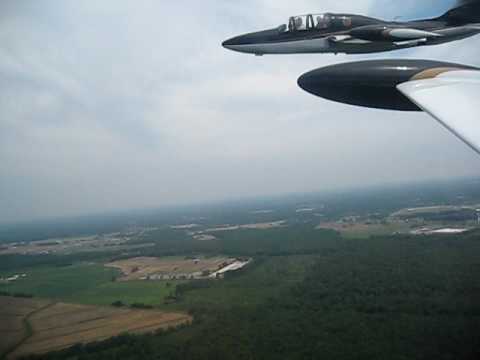 Take off in the MS 760 Paris Jet - YouTube