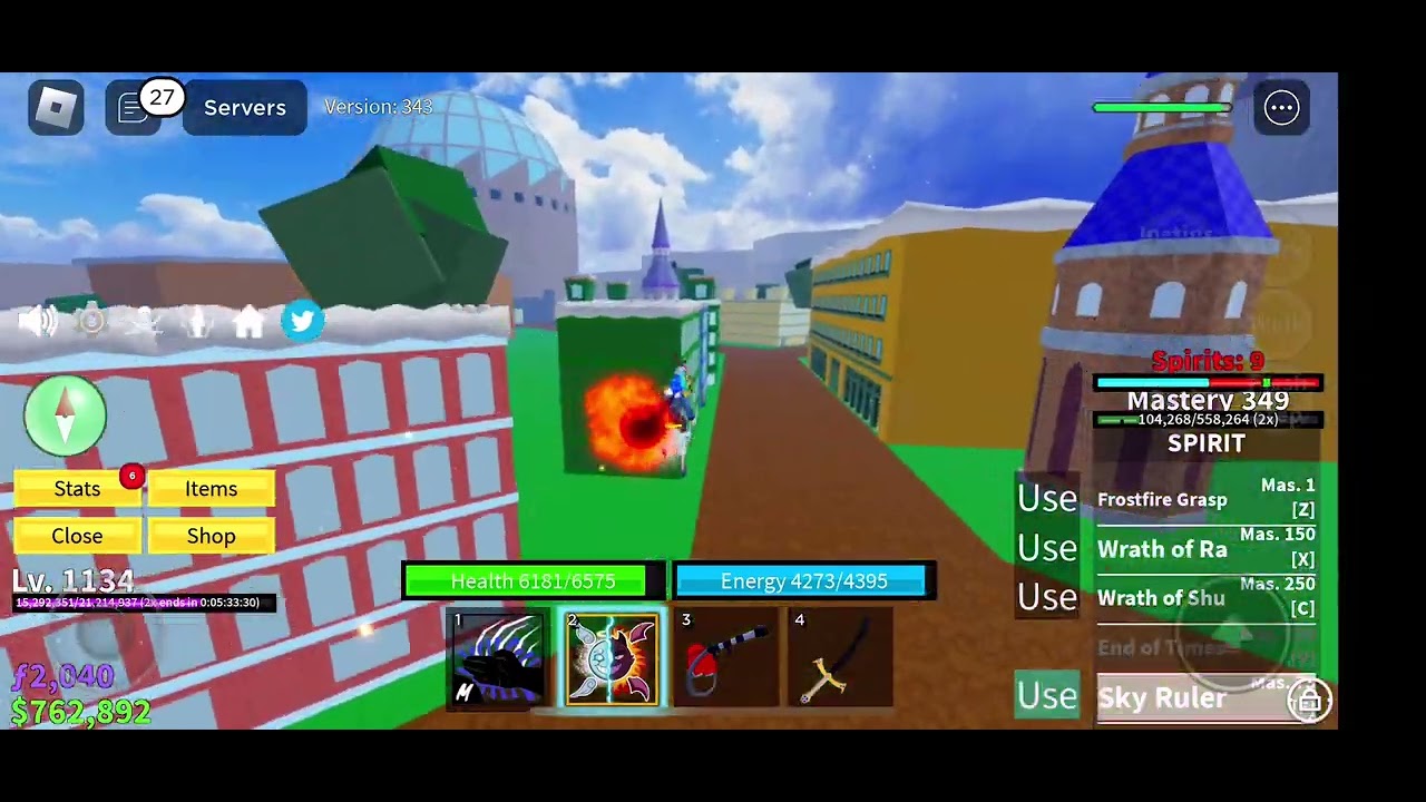 Play some blocks fruits, - YouTube