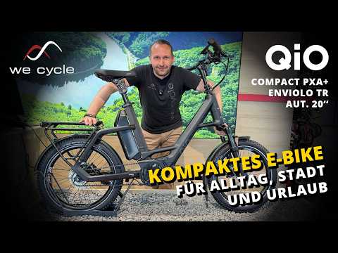 QIO Compact CX5x 20'' E-Bike Pedelec 2026 – kompaktes E-Bike für Alltag, Stadt und Urlaub
