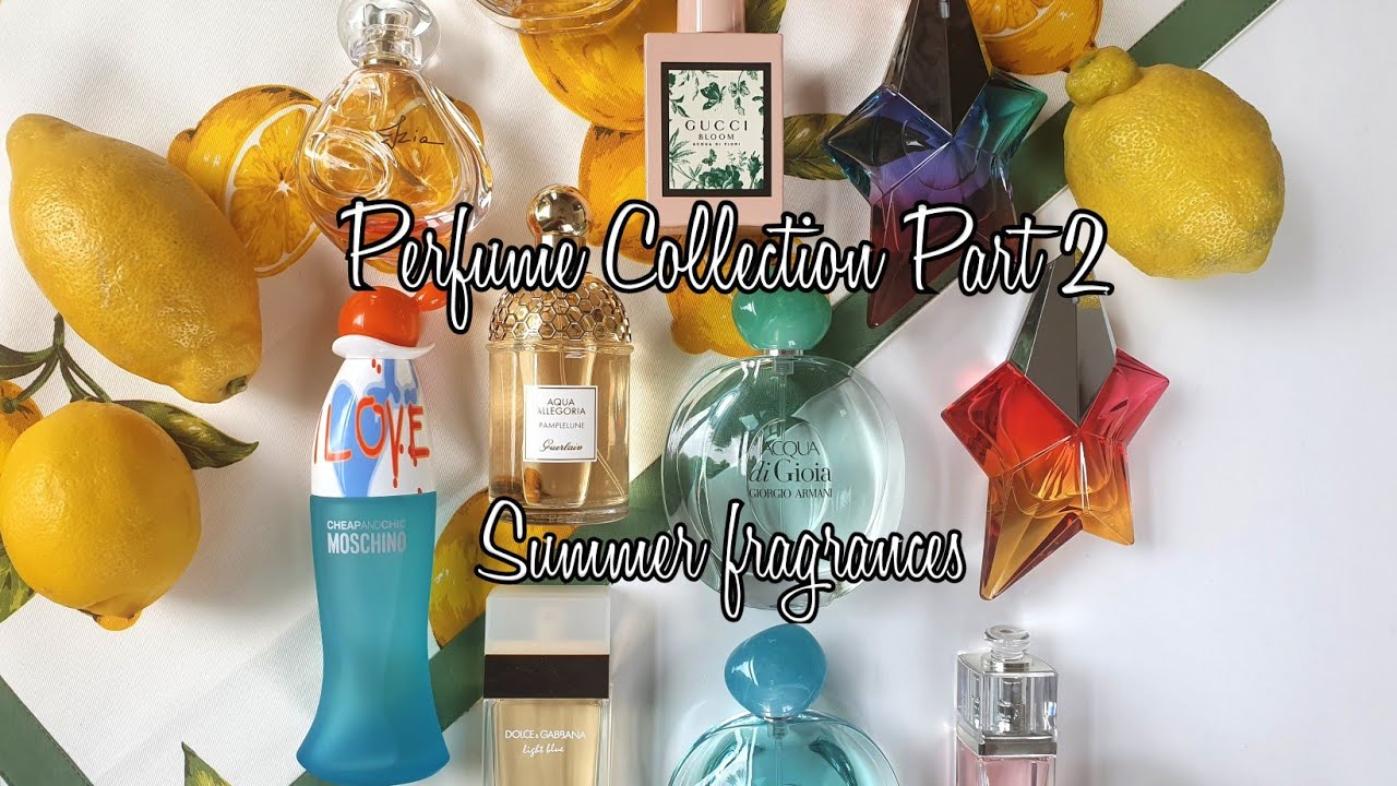 Perfume Collection Part 2 -Summer Fragrances #perfumecollection # ...