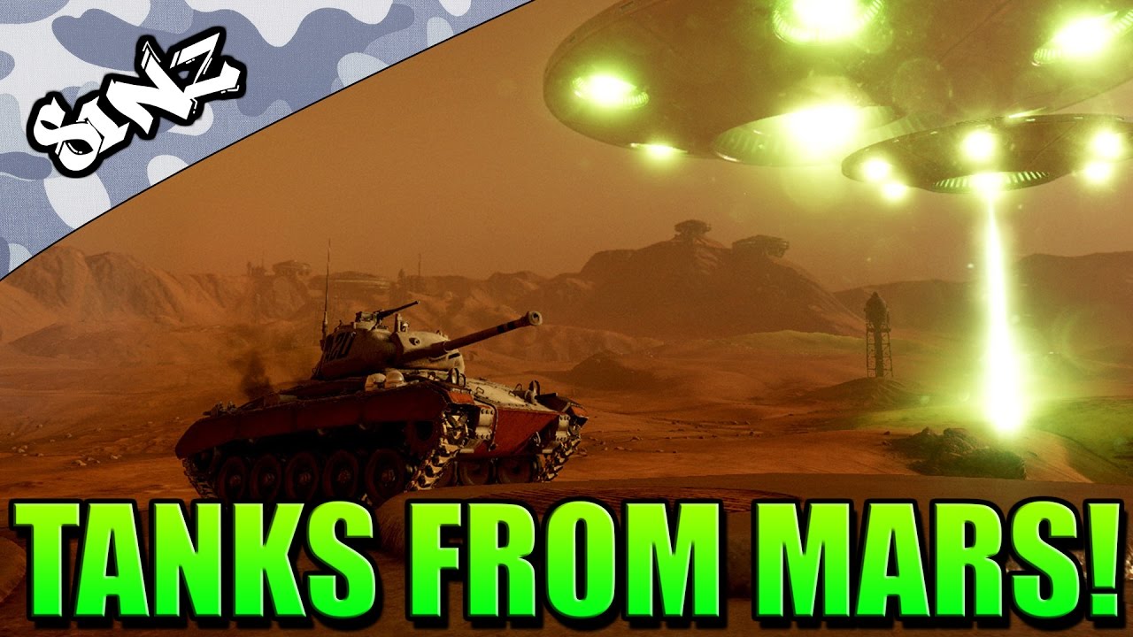 TANKS FROM MARS! (Mars Mode) - World of Tanks Console | April Fool's ...