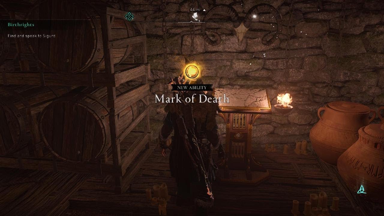 Mark of Death (L2 Ability) | Assassin's Creed Valhalla Expert? Mode ...