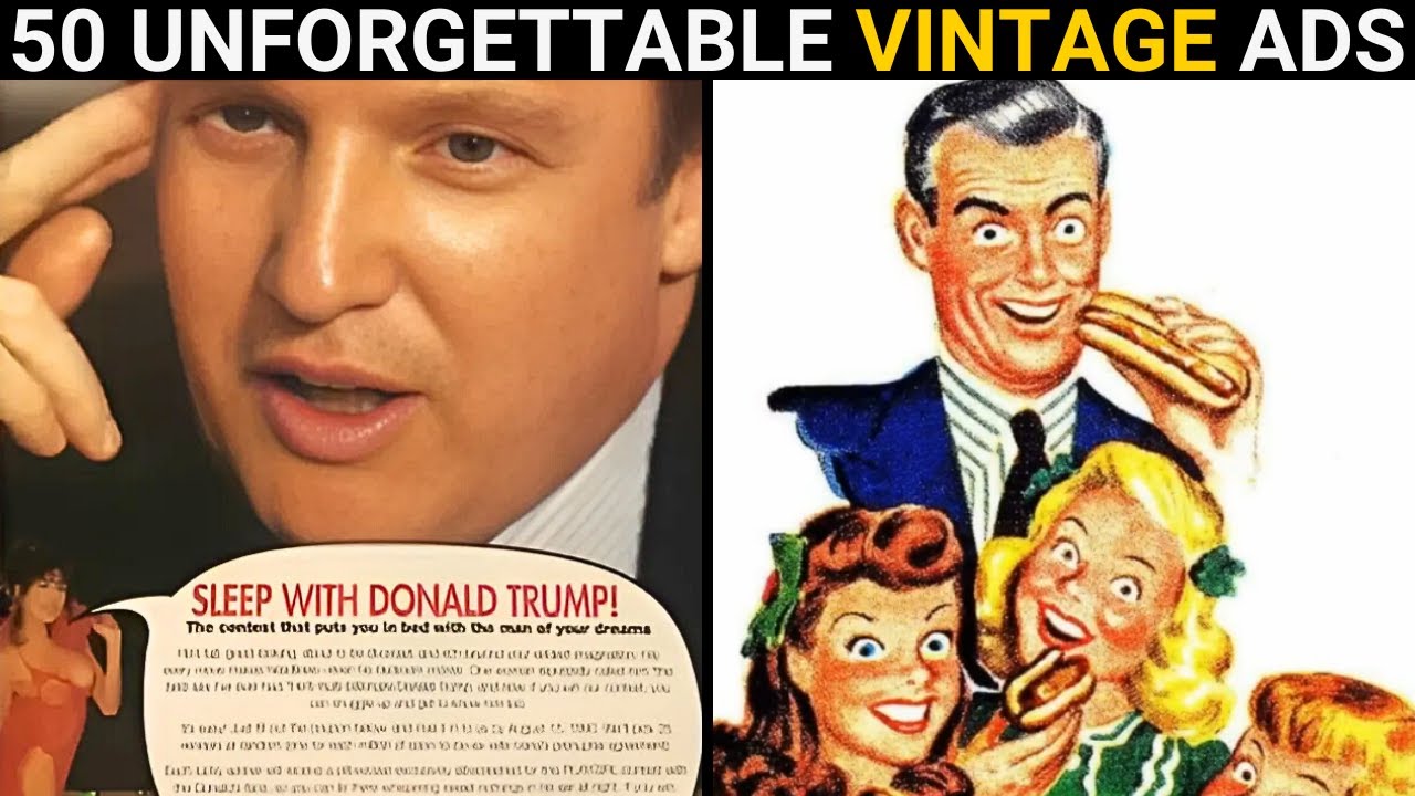 50 Vintage Ads That Show How Advertising Has Changed - YouTube