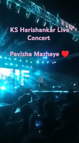 KS Harishankar Live concert | Pavizha Mazhaye | Malayalam Songs - YouTube