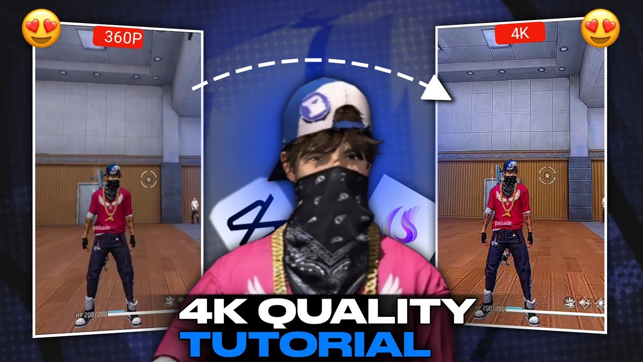 4K QUALITY TUTORIAL FOR ANDROID | HIGH QUALITY TUTORIAL FREE FIRE | 4K QUALITY KYASE KARE 🤔 ...