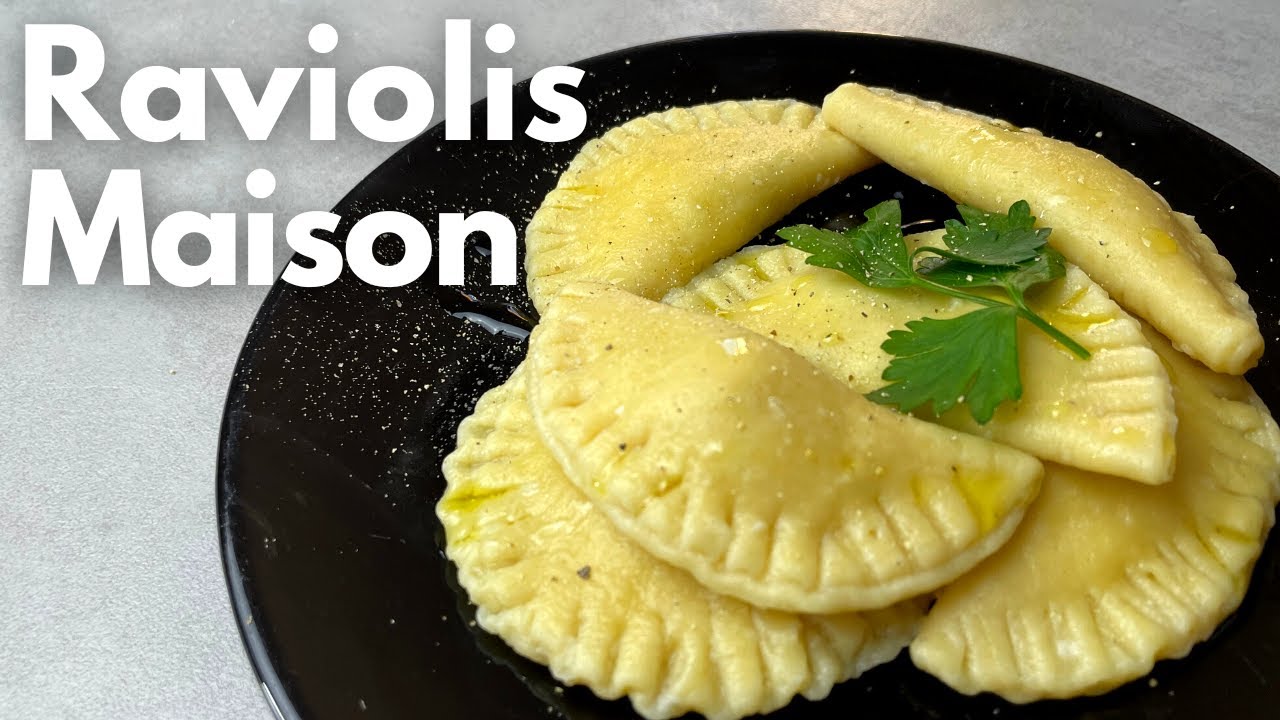 Raviolis maison au Comté 🧀 Homemade Cheese Ravioli - YouTube