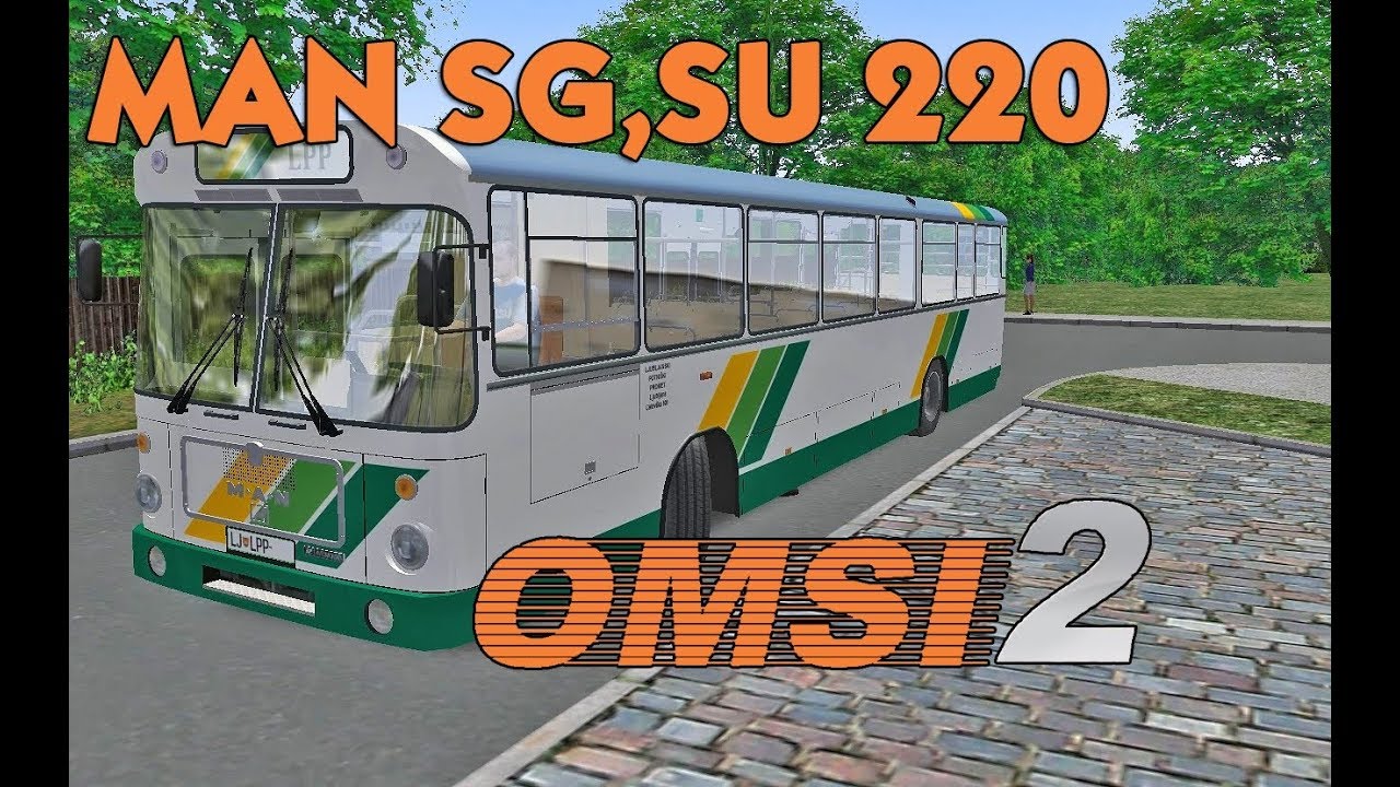 Автобус MAN SG,SU 220 для OMSI 2 - YouTube