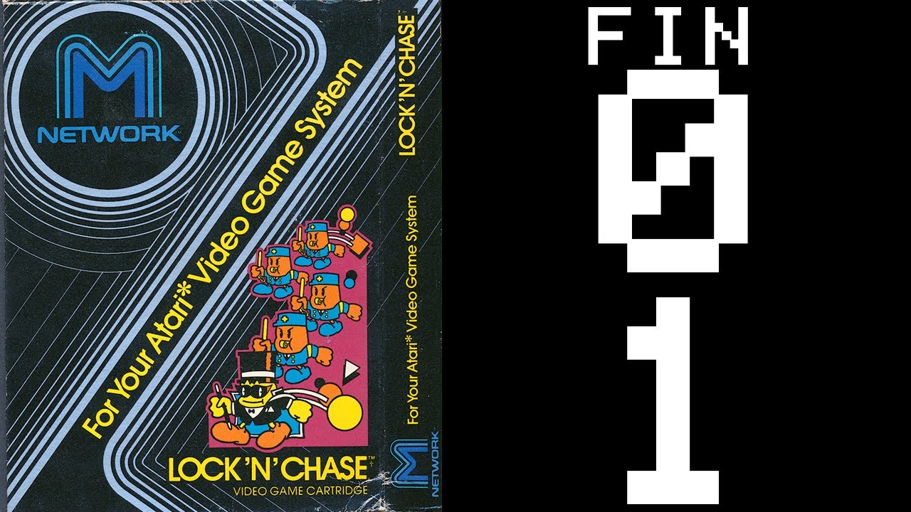 Let's Play Lock 'n Chase (Atari 2600) - Serious Simple Fun For The 2600 - YouTube