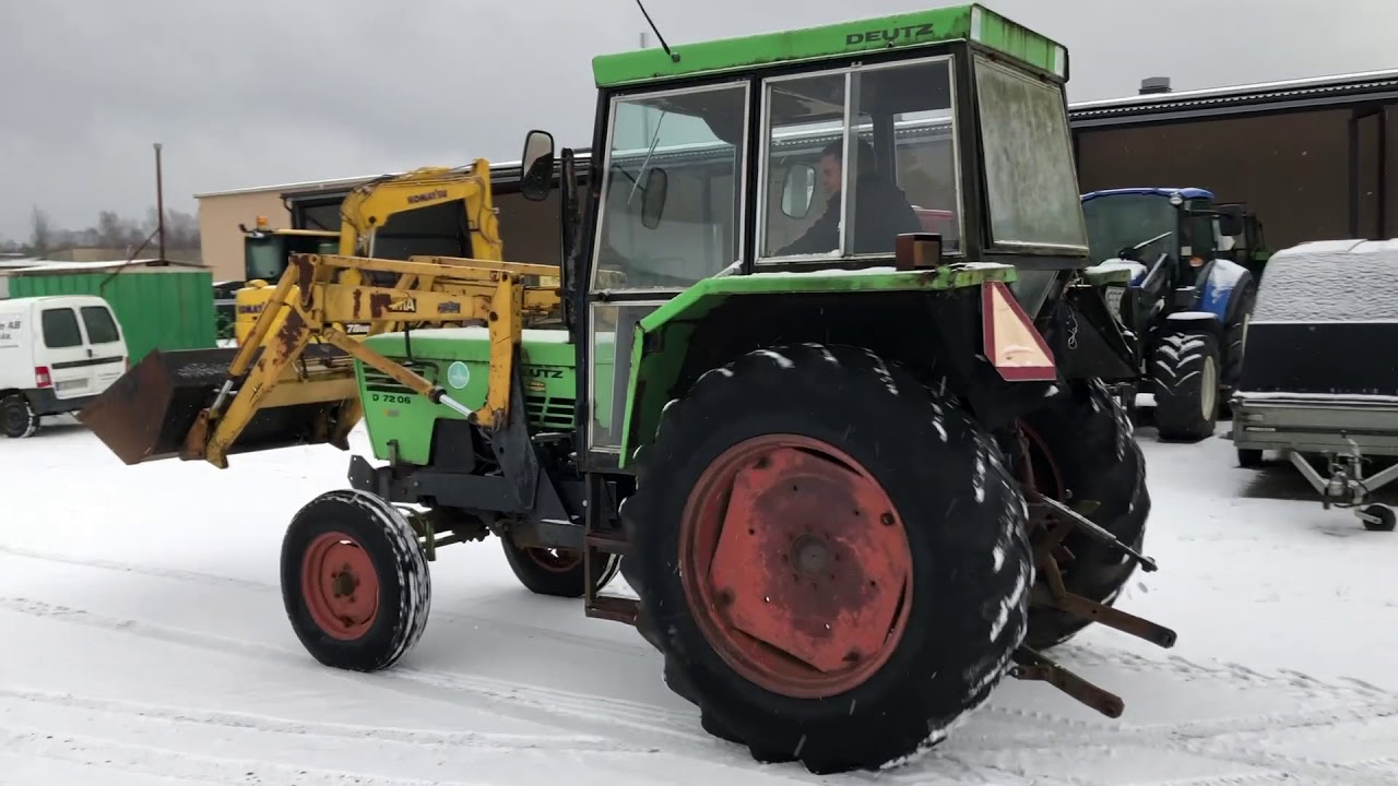 Deutz 7206 Traktor - YouTube