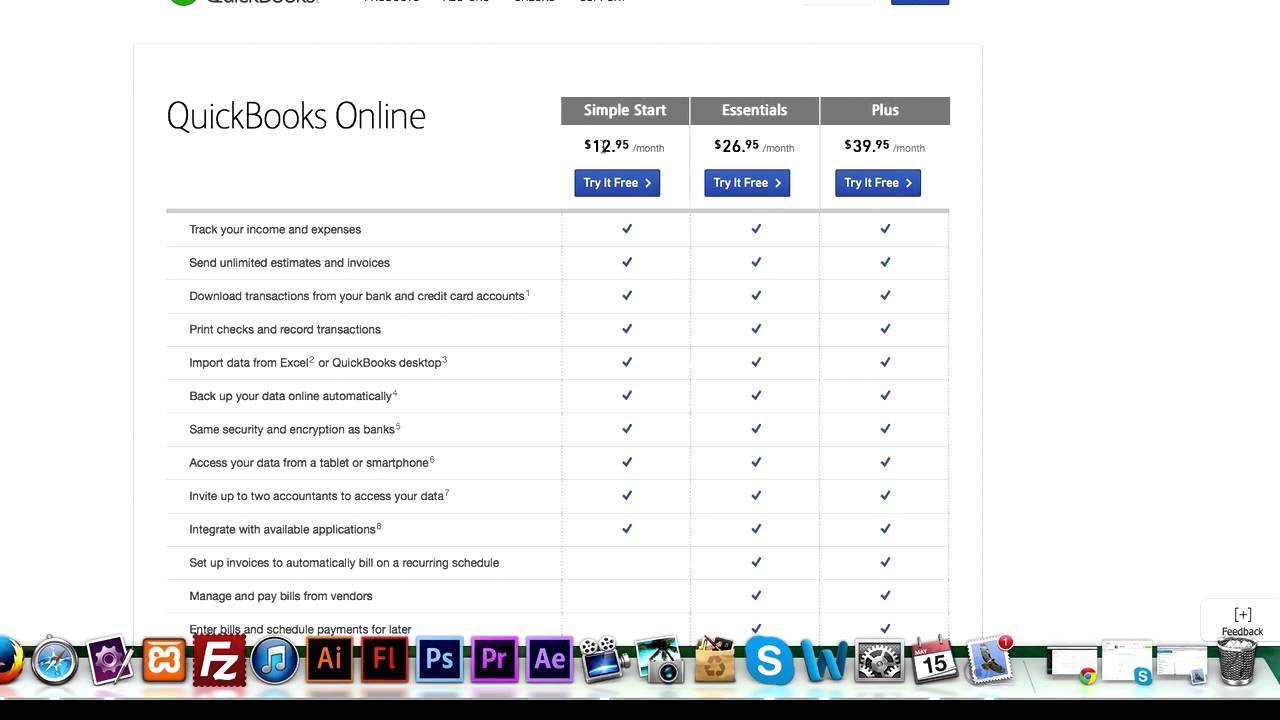 1. Intro to Quickbooks Online 2017 Tutorials - YouTube