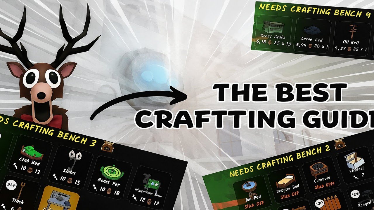 THE MOST HELPFUL CRAFTING BENCH GUIDE IN 99 NIGHTS IN THE FOREST ROBLOX ...