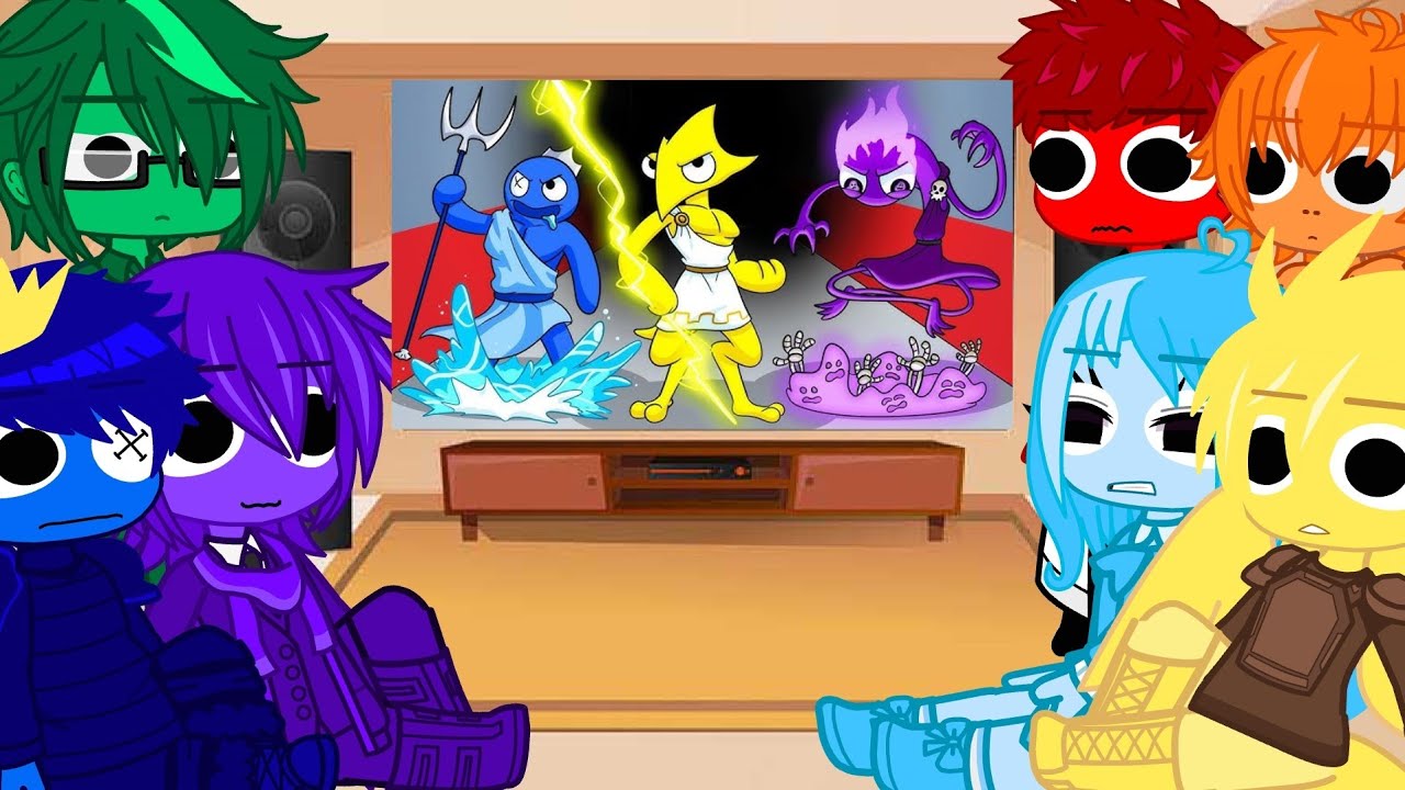 Rainbow Friends Chapter 2 React To Rainbow Friends, But They're God's ...