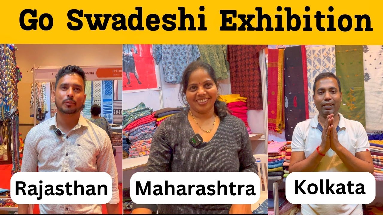 🔴 Go Swadeshi Exhibition 😍 | Pune Exhibition 💫 #exhibition #shopping ...