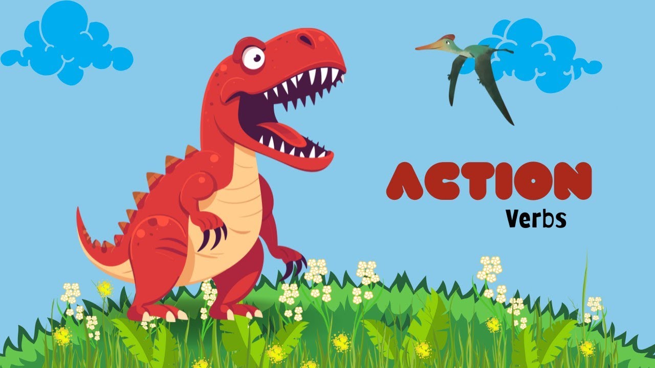 Learn action verbs with fun | kids learning | preschool learning - YouTube