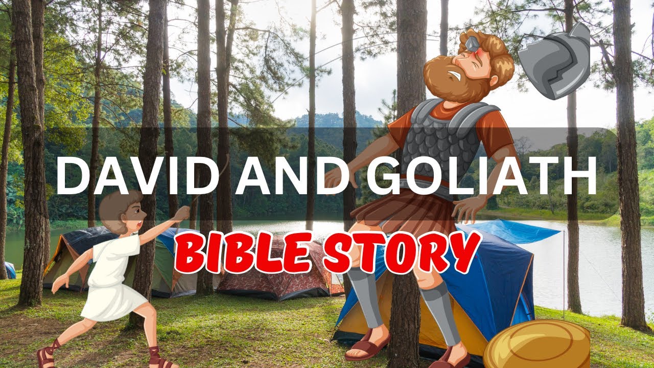 David and Goliath Bible Story! 🐑🎯 | Sir Kerks kids Bible Adventures ...