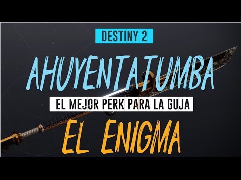 Destiny 2 - el mejor perk para la guja El enigma - YouTube