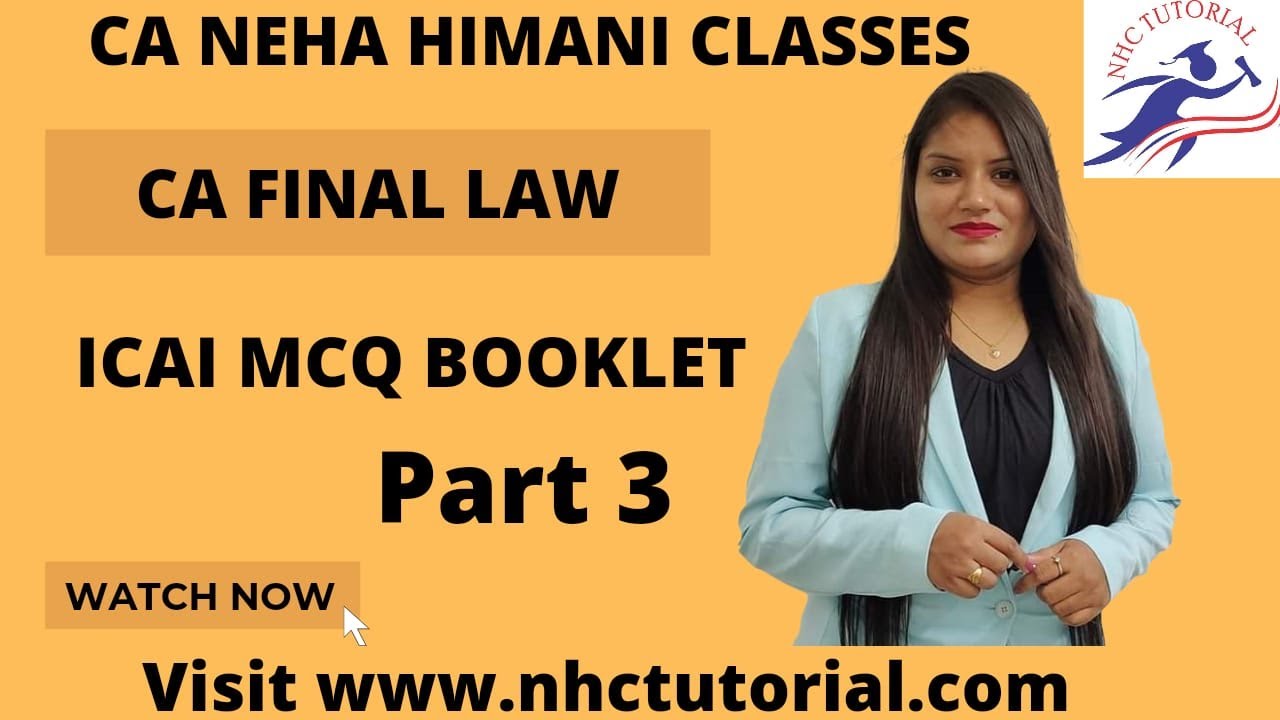 CASE BASED SCENARIO FROM ICAI BOOKLET PART 3 FOR MAY 2022 ATTEMPT BY CA ...