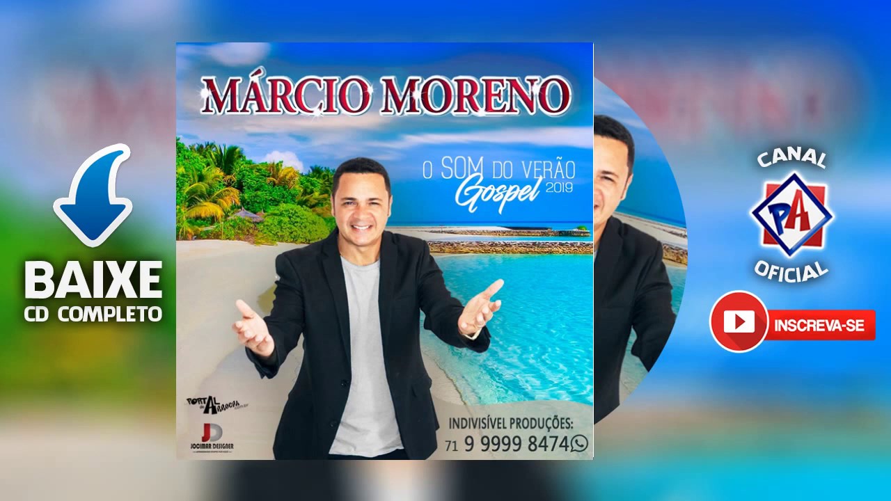 MÁRCIO MORENO - O Som do Verão Gospel #portaldoarrocha - YouTube
